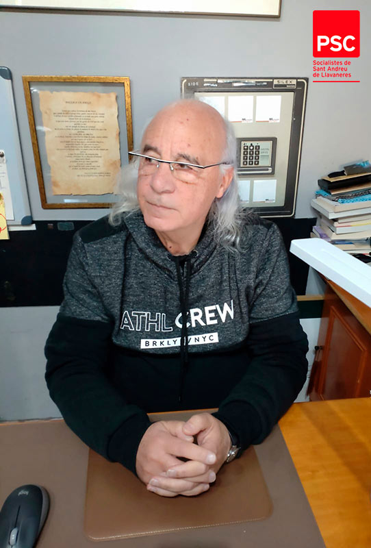 Jordi Bastida Sala – ÀLEX NEIRA – Alcalde de ST. ANDREU DE LLAVANERES